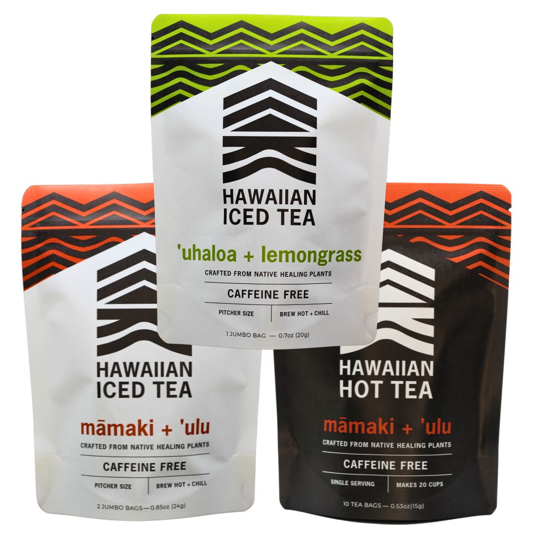 Hawaiian Tea Sampler Pack – Polipoli Farms