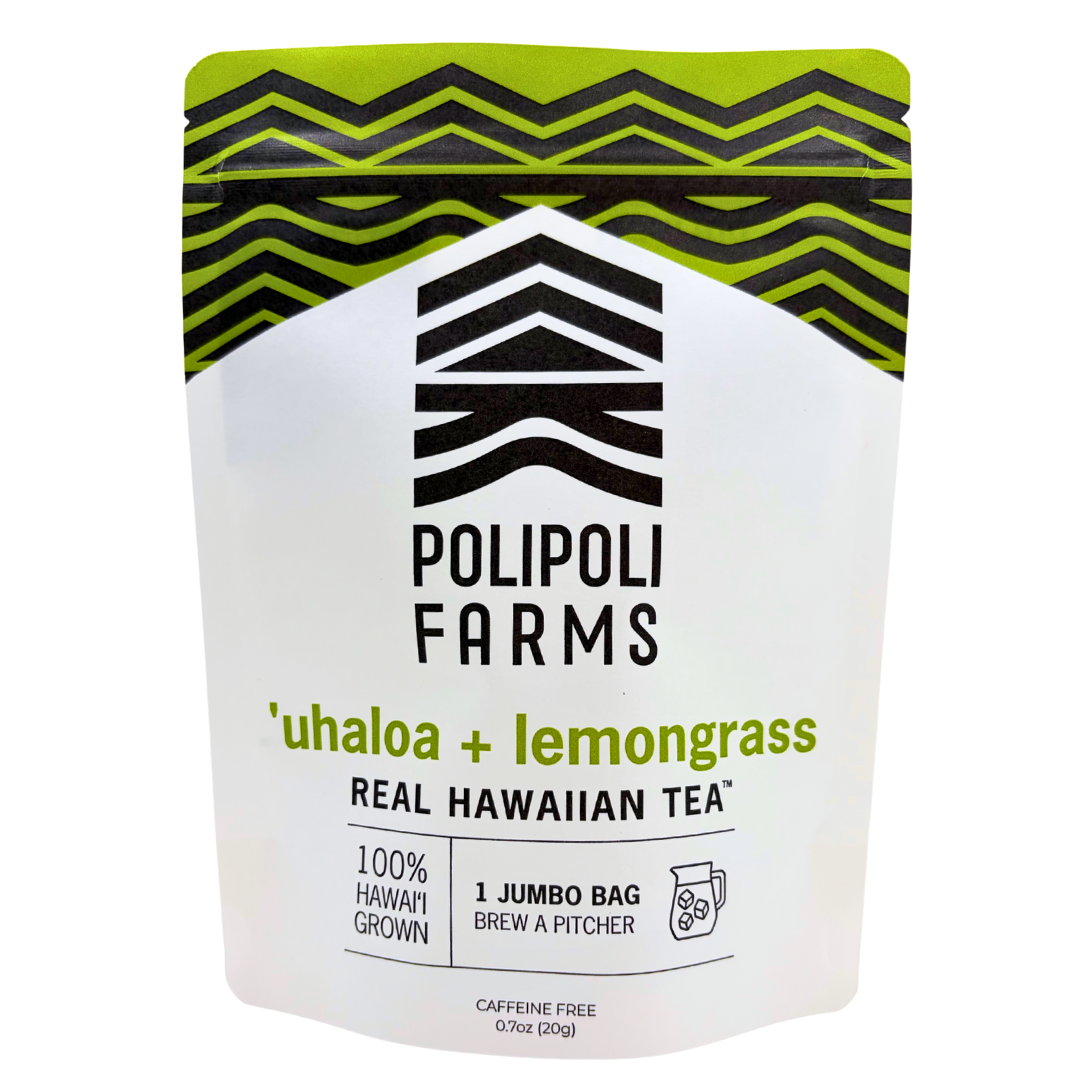 Real Hawaiian Tea - ʻUhaloa and Lemongrass - Caffeine Free – Polipoli Farms